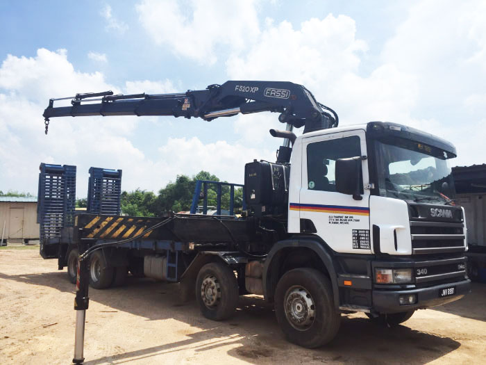 Services B B Transport Sdn Bhd Low Loader Malaysia Lorry Crane